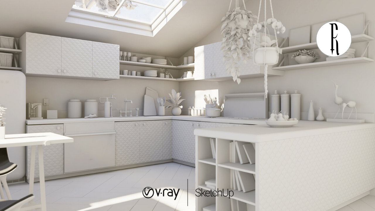 Daytime Rendering using VRay Sun | VRay Next